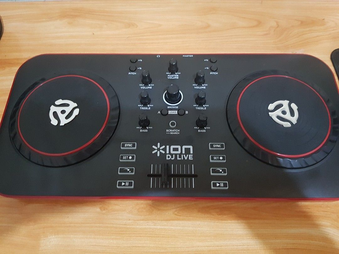 DJ Controller (ION DJ Live), Audio, Portable Music Players on Carousell