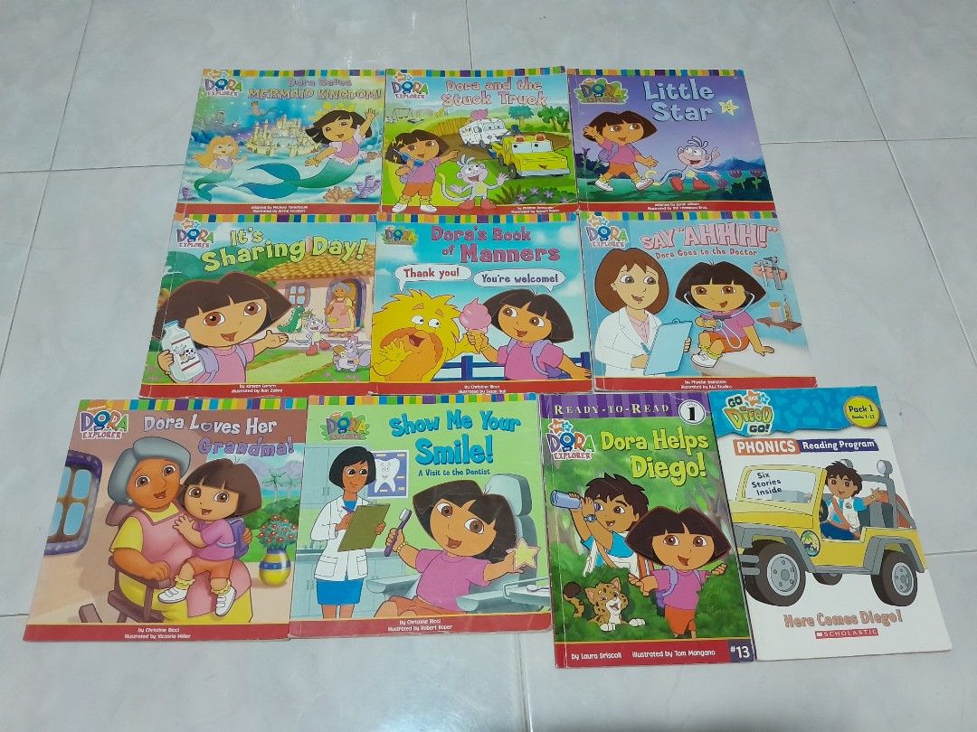 Dora the Explorer Books, Hobbies & Toys, Books & Magazines, Children's ...