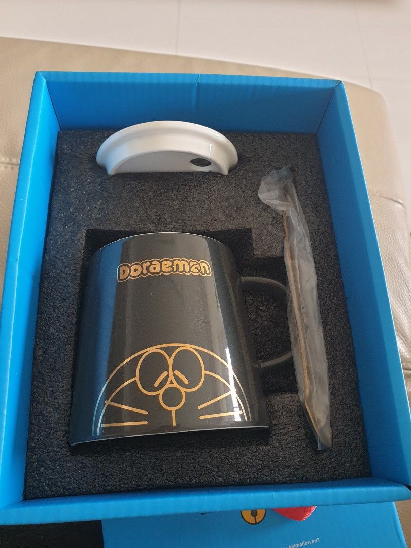 Doraemon ceramic cup, Furniture & Home Living, Kitchenware & Tableware ...