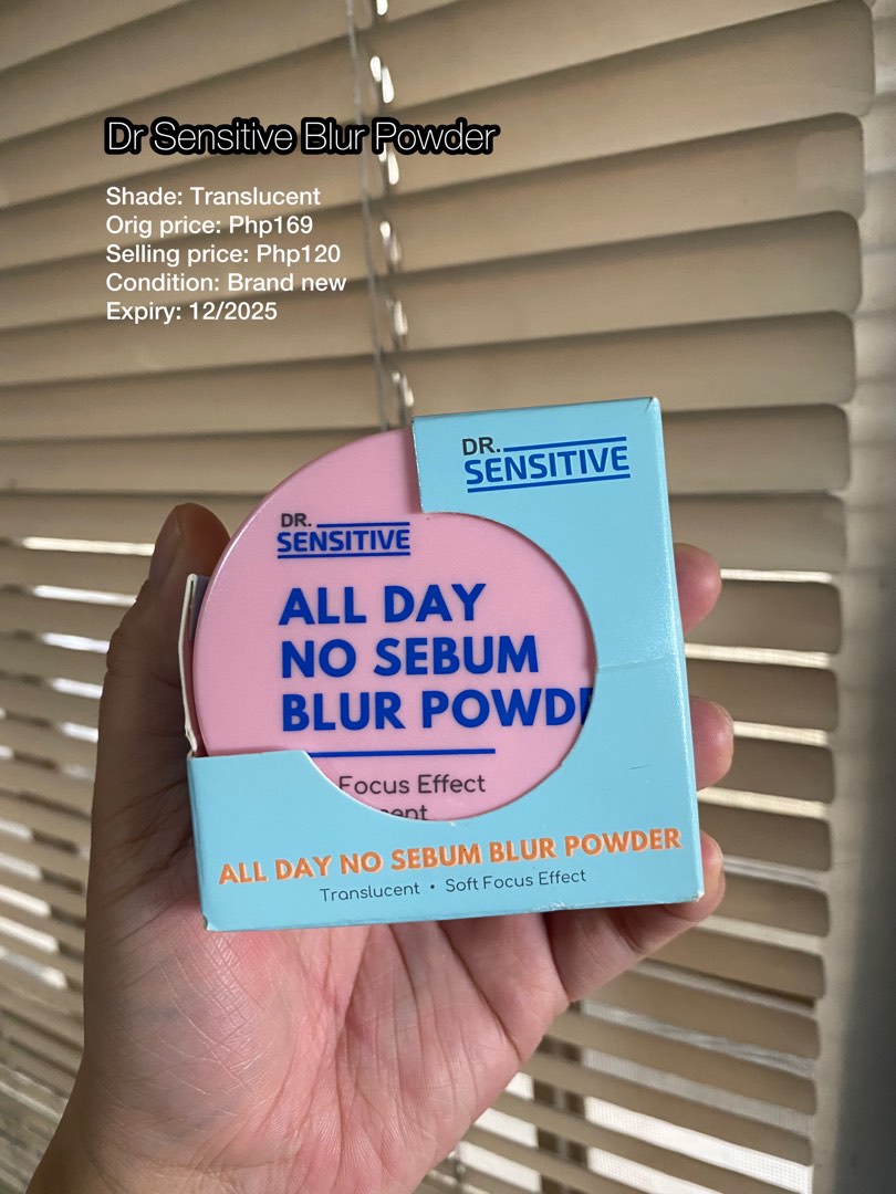 Dr Sensitive Blur Powder, Beauty & Personal Care, Face, Makeup on Carousell