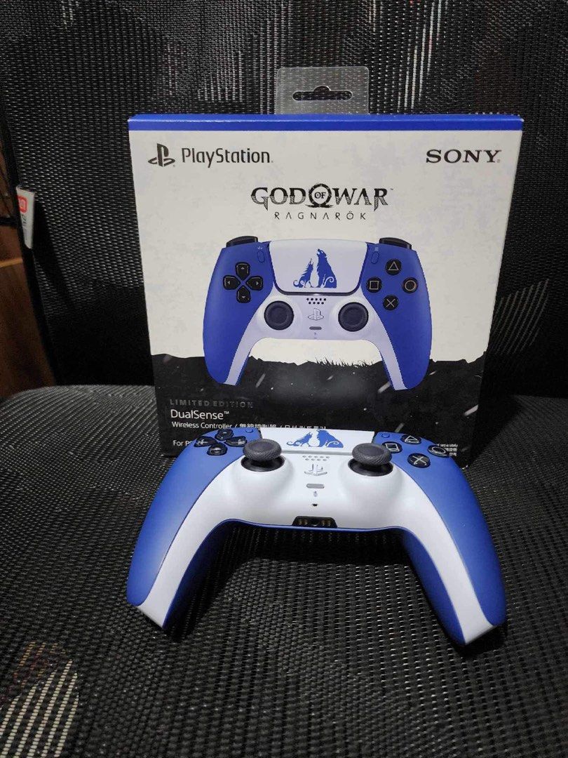 Dualsense GOW Ragnarok Limited edition, Video Gaming, Video Game ...