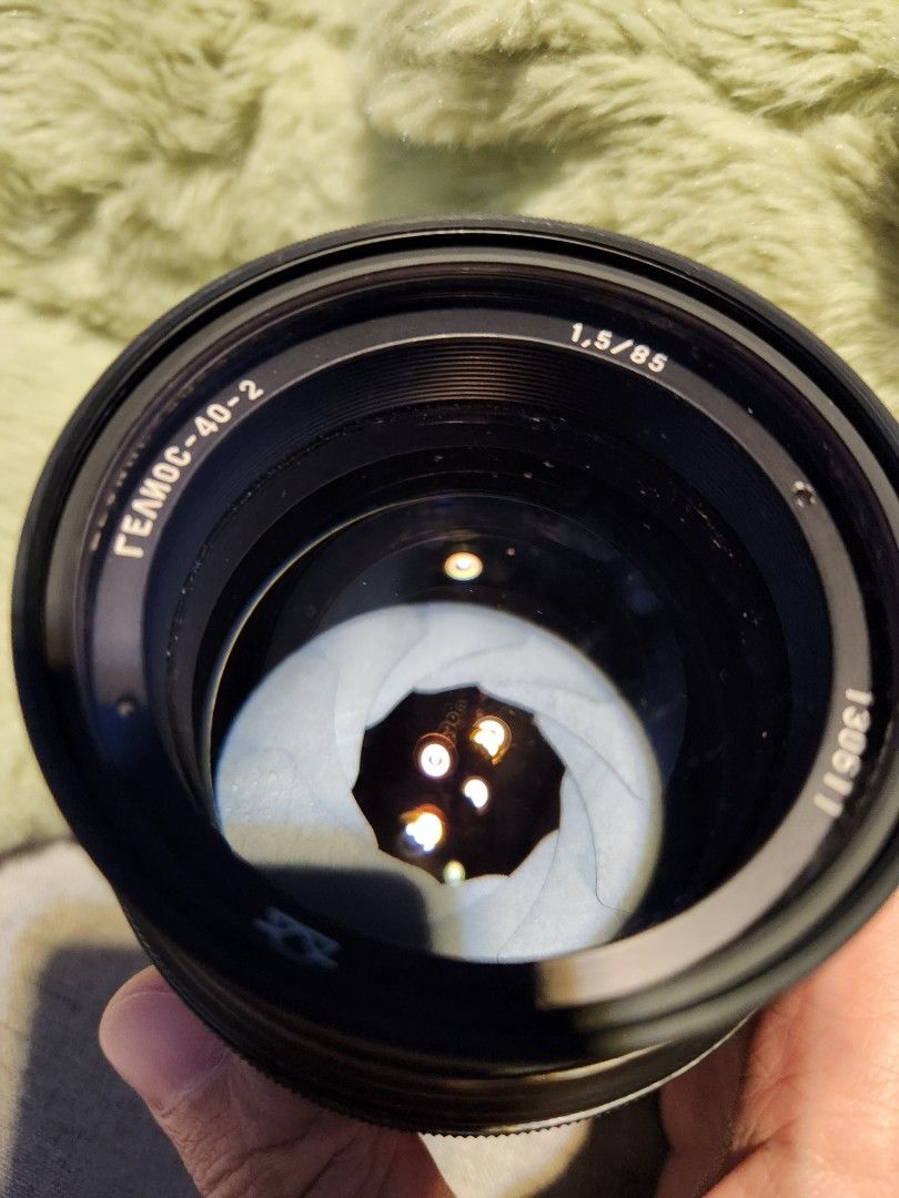 E Mount Helios 40-2 85mm f1.5, Photography, Lens & Kits on Carousell