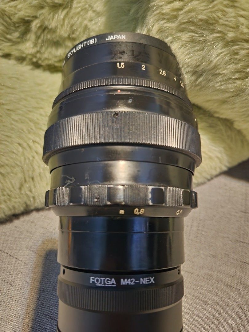 E Mount Helios 40-2 85mm f1.5, Photography, Lens & Kits on Carousell