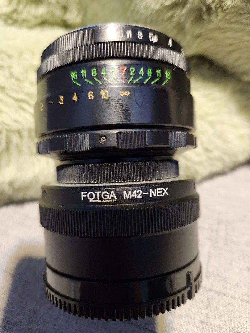 E Mount Helios 44-2 58mm f2, Photography, Lens & Kits on Carousell