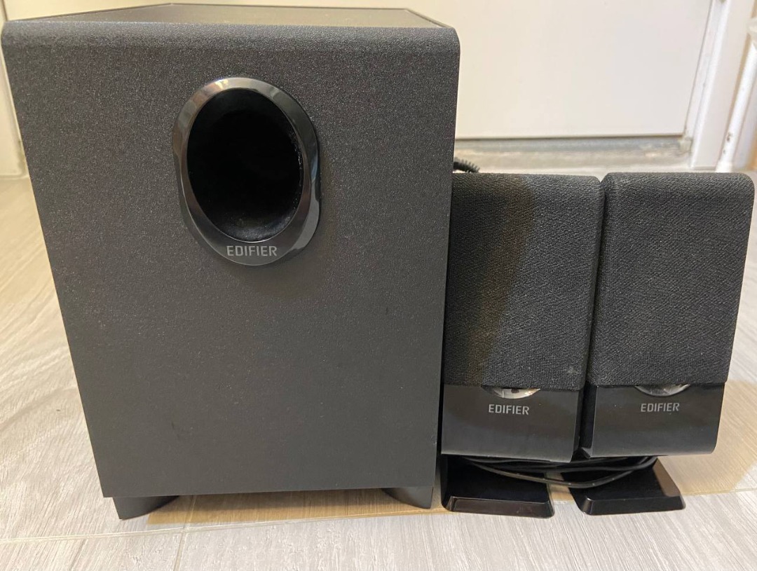 EDIFIER R101V 2.1 多媒體喇叭 PC電腦喇叭, 音響器材, Soundbar、揚聲器、藍牙喇叭、耳擴 - Carousell