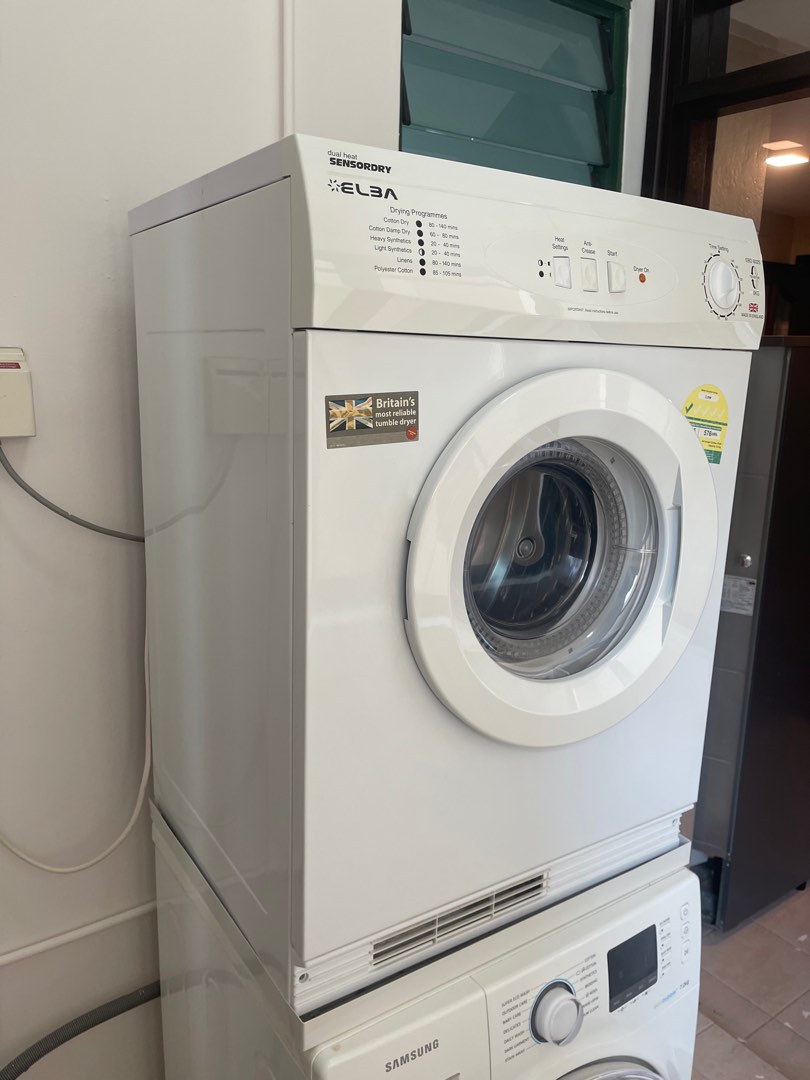 Elba EBD 602S Dryer, TV & Home Appliances, Washing Machines and Dryers ...