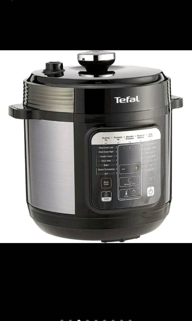 Tefal Home Chef Smart 6L Multi-Purpose Electric Pressure Cooker, TV ...