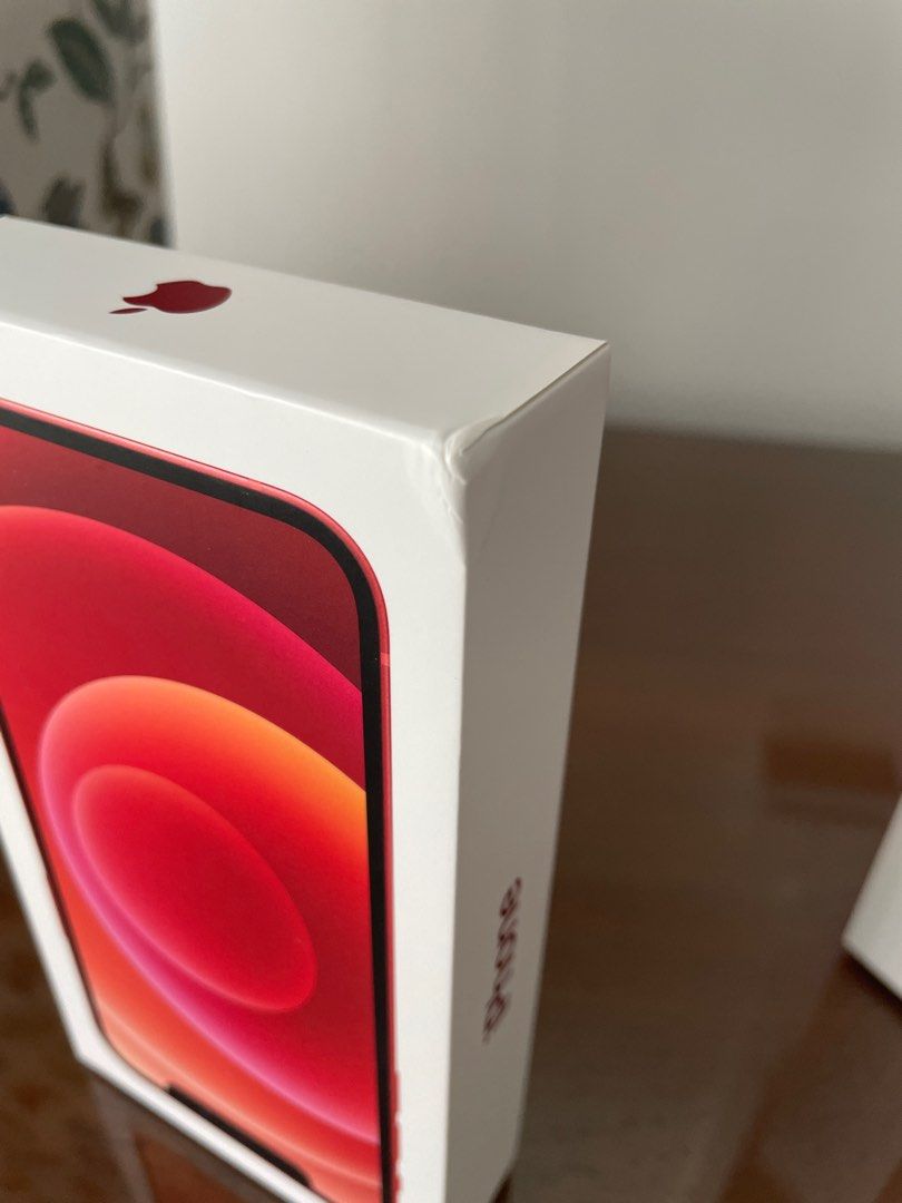 Empty box: iPhone 13 red 128GB, Mobile Phones & Gadgets, Mobile Phones ...