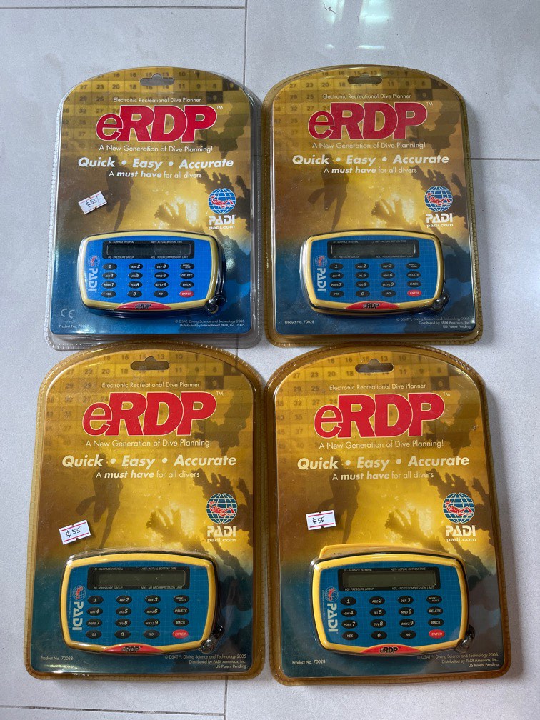 eRDP - Padi Dive Planner, Sports Equipment, Other Sports Equipment and ...