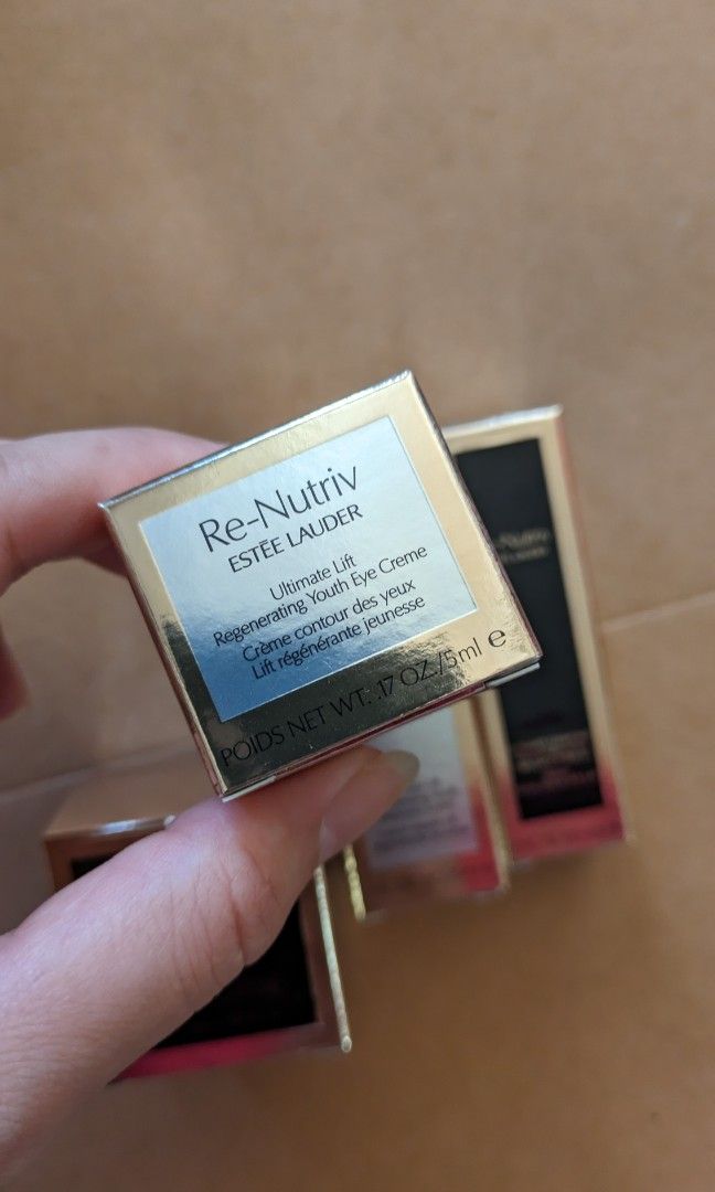 Estee Lauder Re-Nutriv sample trial set, Beauty & Personal Care, Face ...