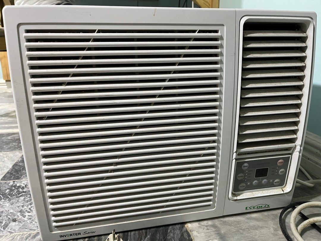 EVEREST Inverter Aircon Full DC Window Type 1.0 HP - ETIV10CFWD/G, TV ...