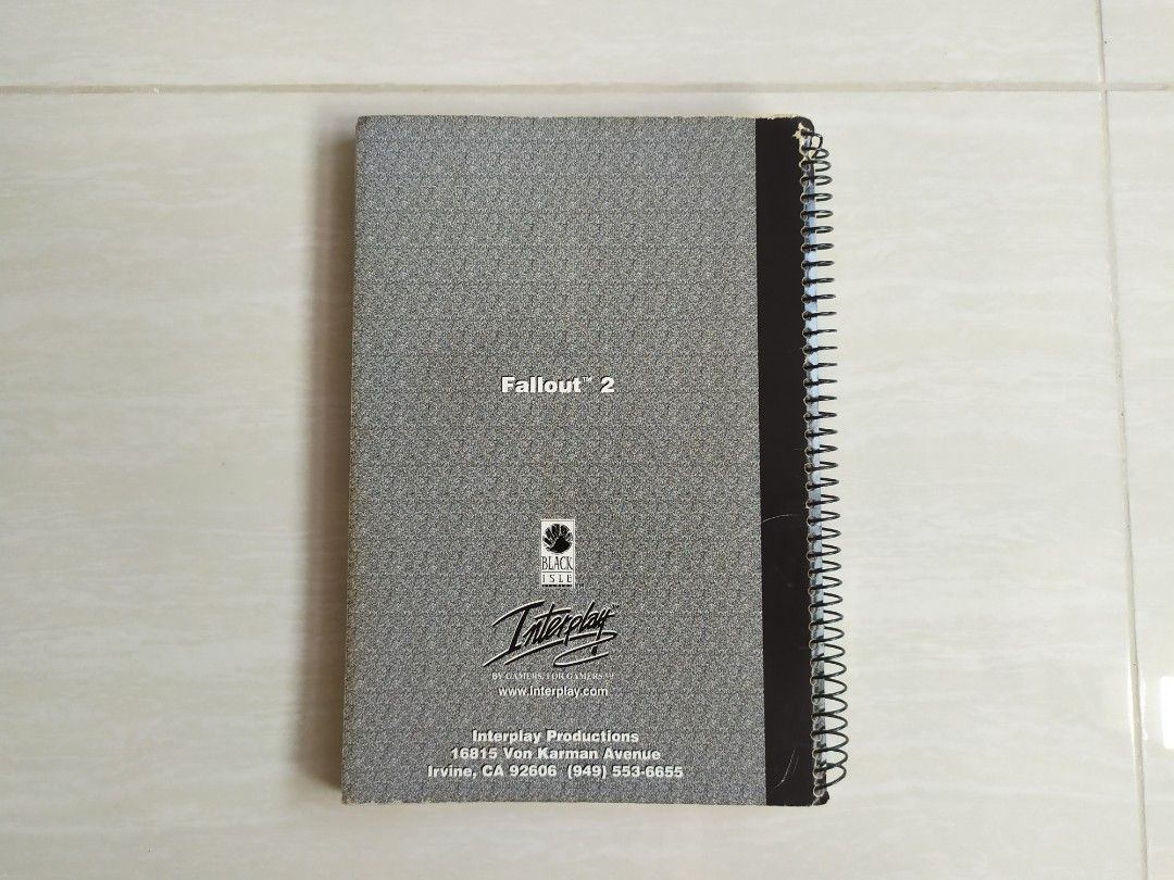Fallout 2 Vault-Tec Lab Journal (Game Manual) by Black Isle Studios ...