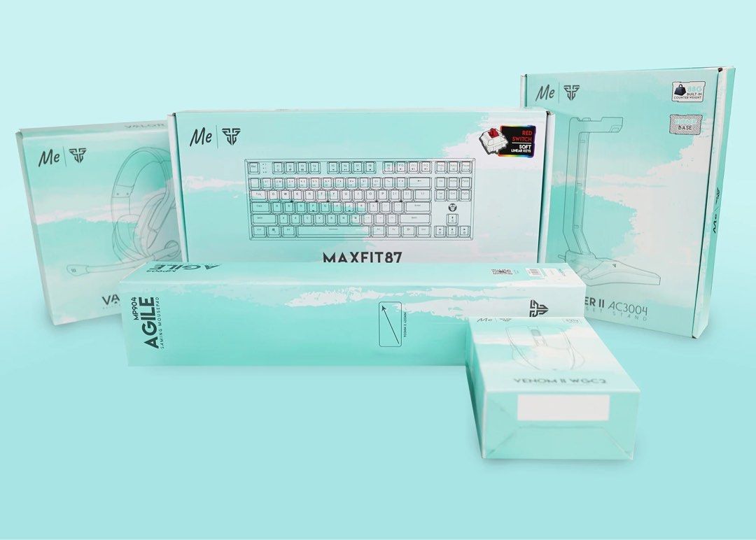 Fantech Mint Edition Gaming Set, Computers & Tech, Parts & Accessories ...