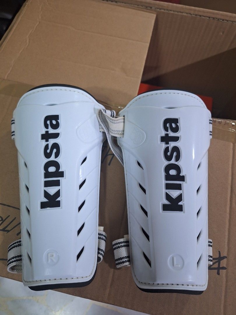 Football kipsta shin guards, Sports Equipment, Sports & Games, Racket ...