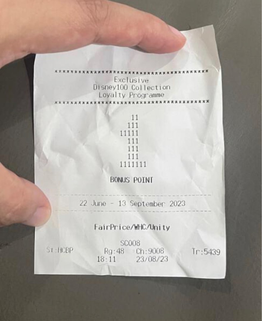 Free Ntuc 1 point, Tickets & Vouchers, Store Credits on Carousell