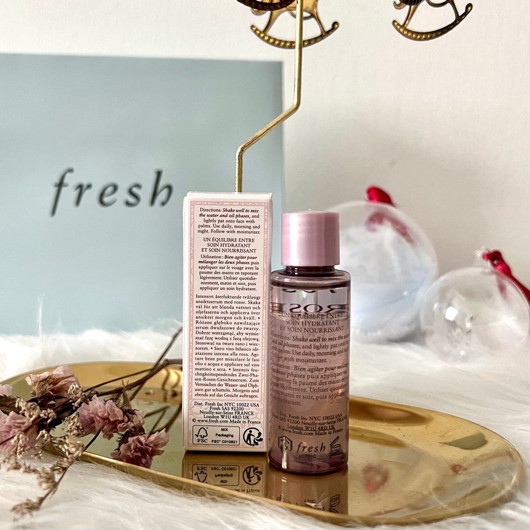 FRESH Rose Deep Hydration Oil -Infused Serum 20ml, Beauty & Personal ...