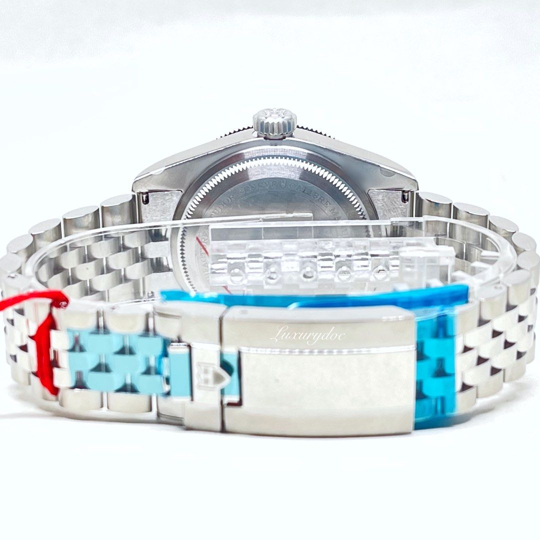 FS.BNIB TUDOR BLACK BAY 5 LINK JUBILEE BURGUNDY AUTOMATIC MASTER ...