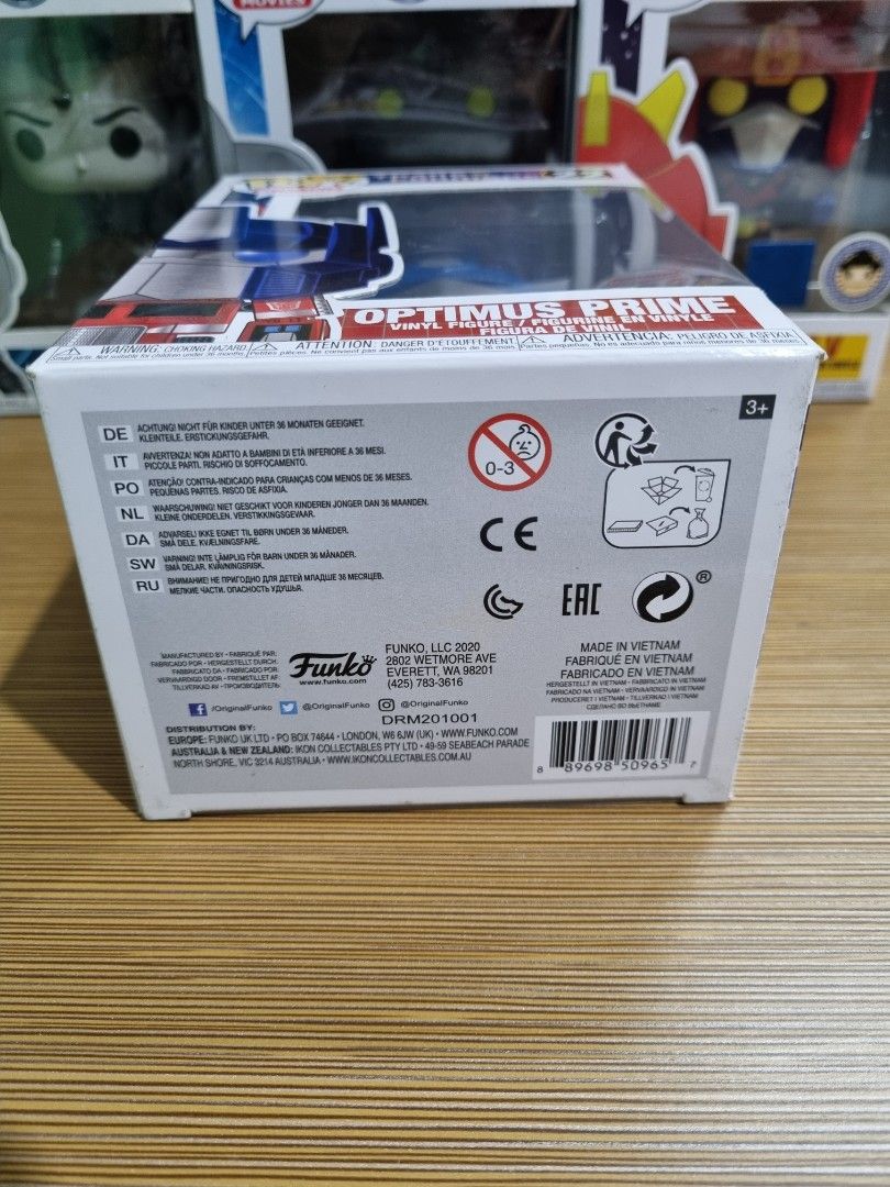 Funko Pop - Retro Toys Transformers Optimus Prime, Hobbies & Toys, Toys ...
