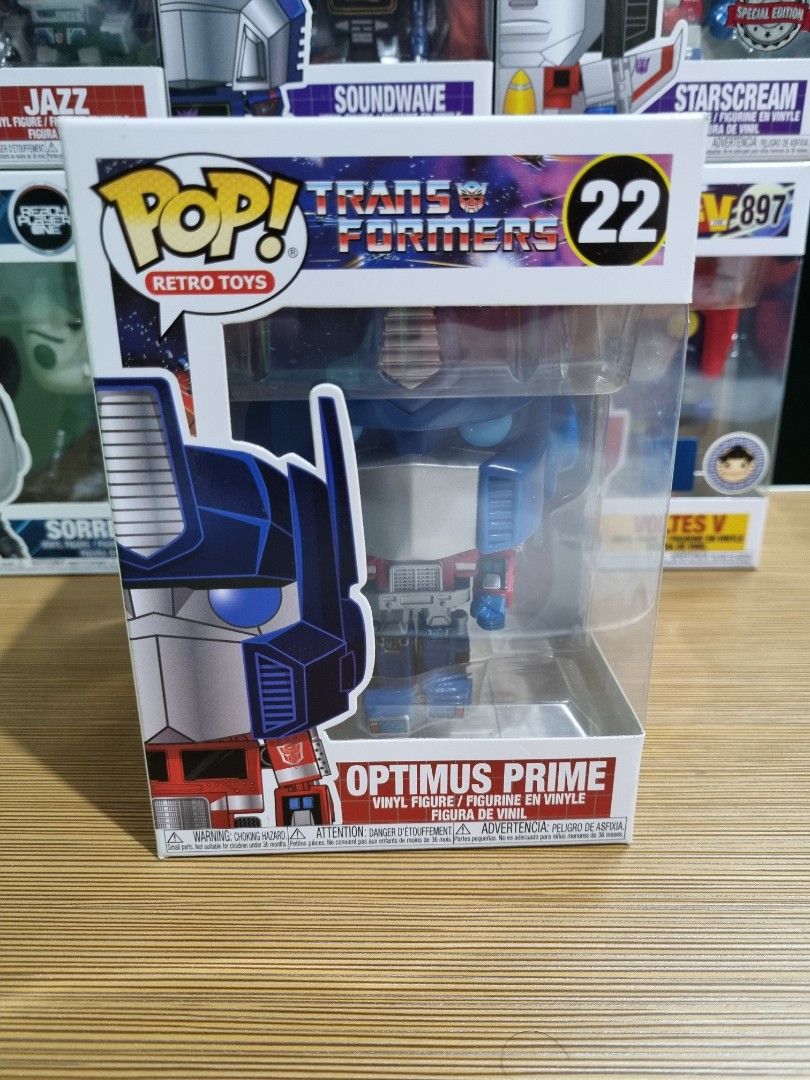 Funko Pop - Retro Toys Transformers Optimus Prime, Hobbies & Toys, Toys ...