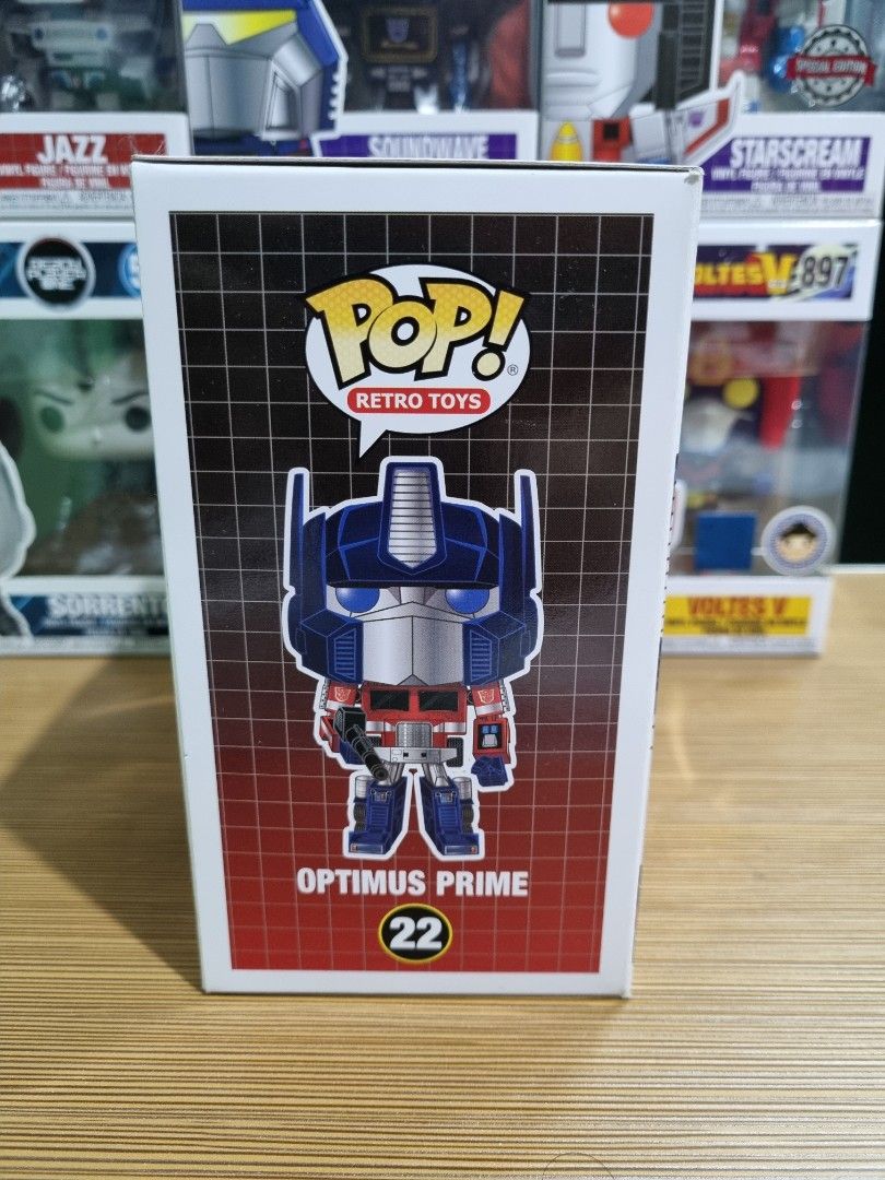Funko Pop - Retro Toys Transformers Optimus Prime, Hobbies & Toys, Toys ...