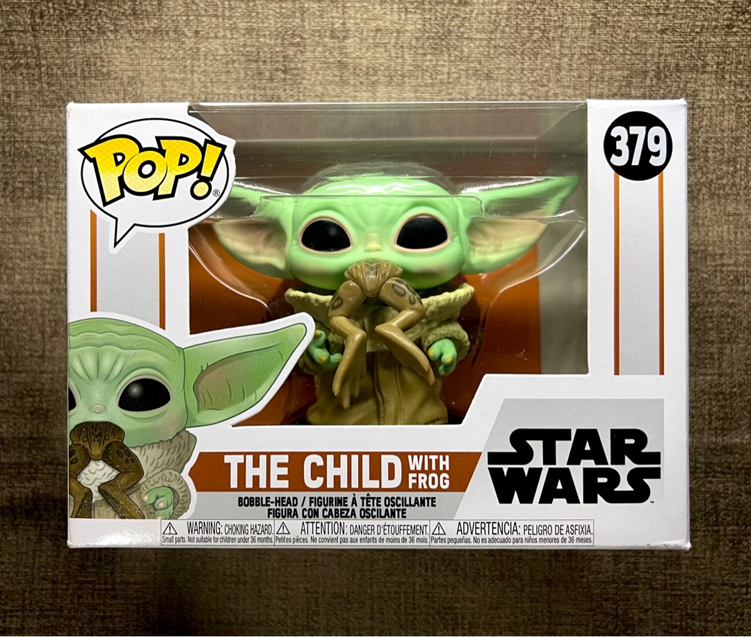 Funko The Child with Frog Grogu Mandalorian Star Wars, Hobbies & Toys ...