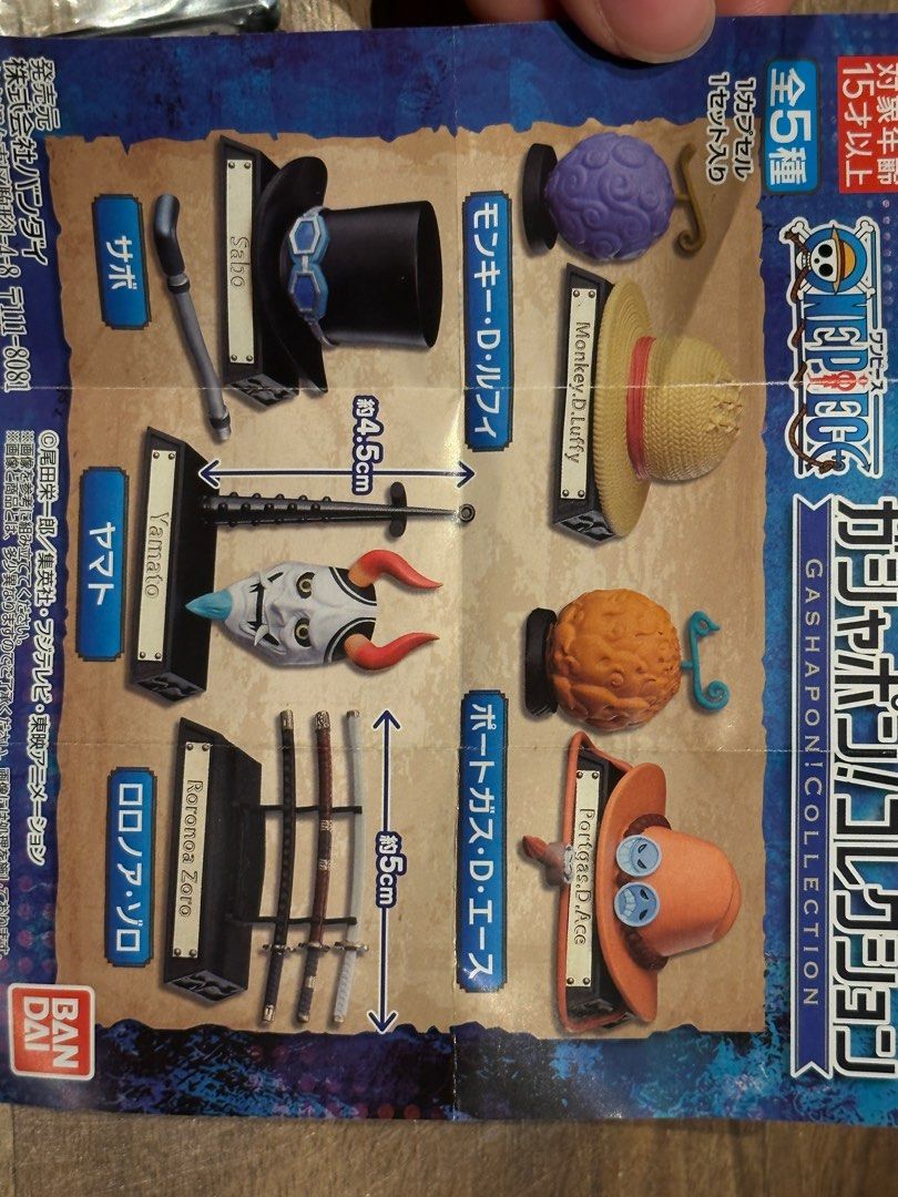 gashapon one piece bandai capsule, Hobbies & Toys, Toys & Games on ...