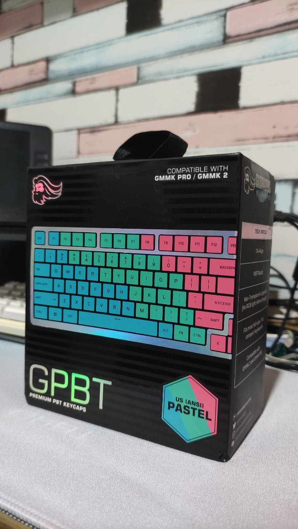 Glorious GPBT 114-Keys Premium Keycaps [Pastel], Computers & Tech ...