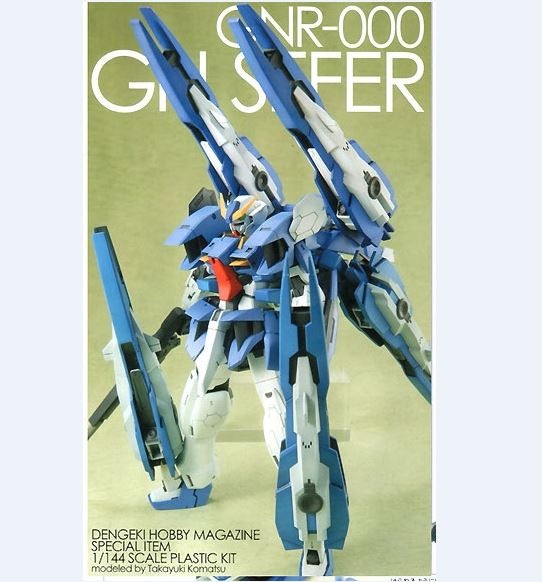 全新未砌 原裝日版 00 GUNDAM 全套2盒可變多種形態 HOBBY 電擊 附錄模型 1/144 RASIEL 秘天使高達+ 00P ...