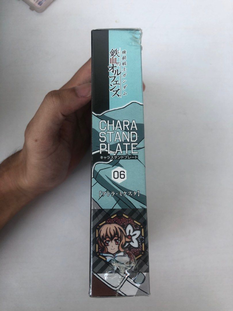 Gundam - Chara Stand Plate Atra Mixta, Hobbies & Toys, Toys & Games on ...