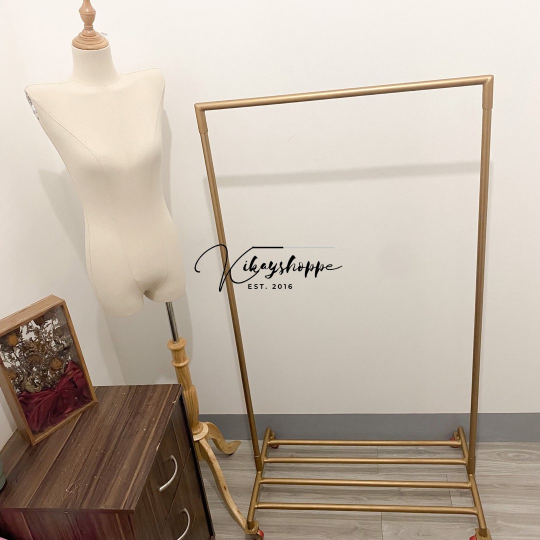 Hanger Rack heavy duty Detachable with wheels, Furniture & Home Living ...