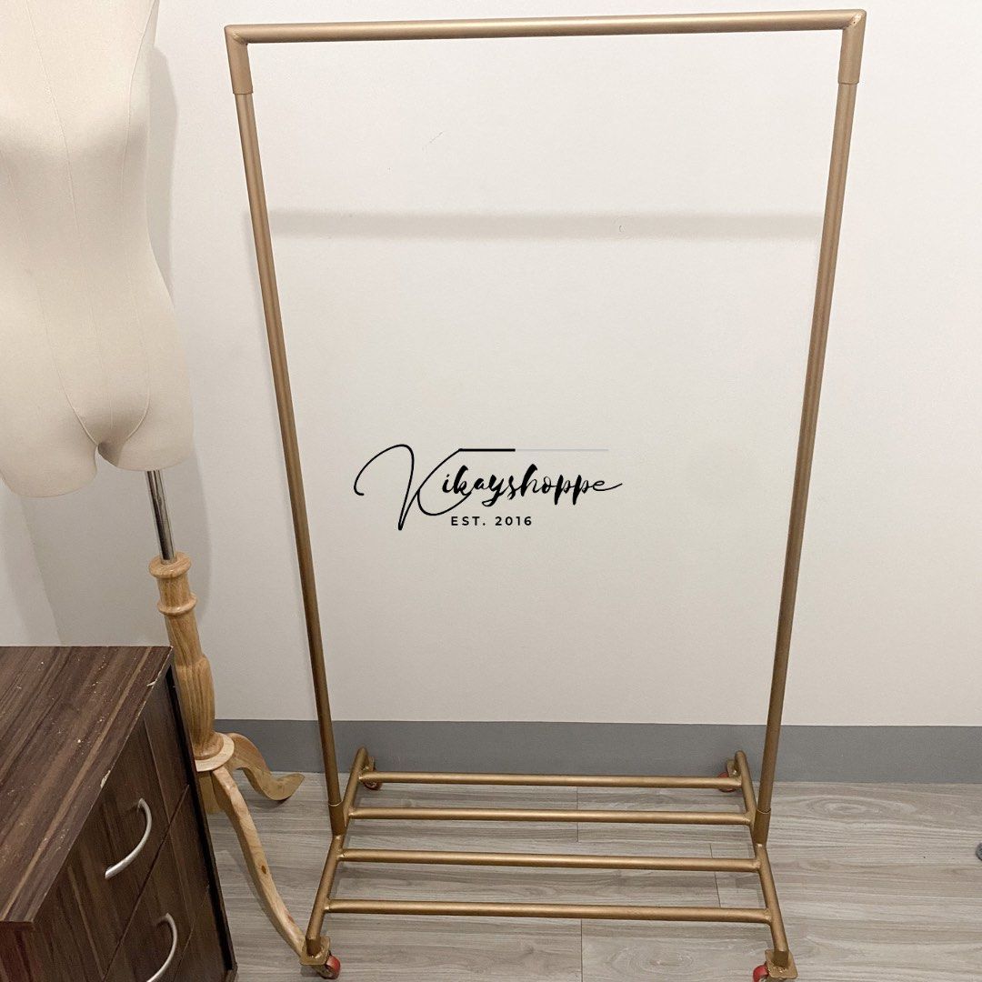 Hanger Rack heavy duty Detachable with wheels, Furniture & Home Living ...