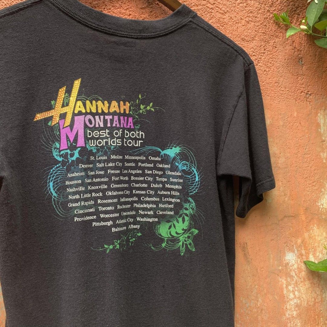 Hannah Montana Best of Both Worlds Tour, Men's Fashion, Tops & Sets ...