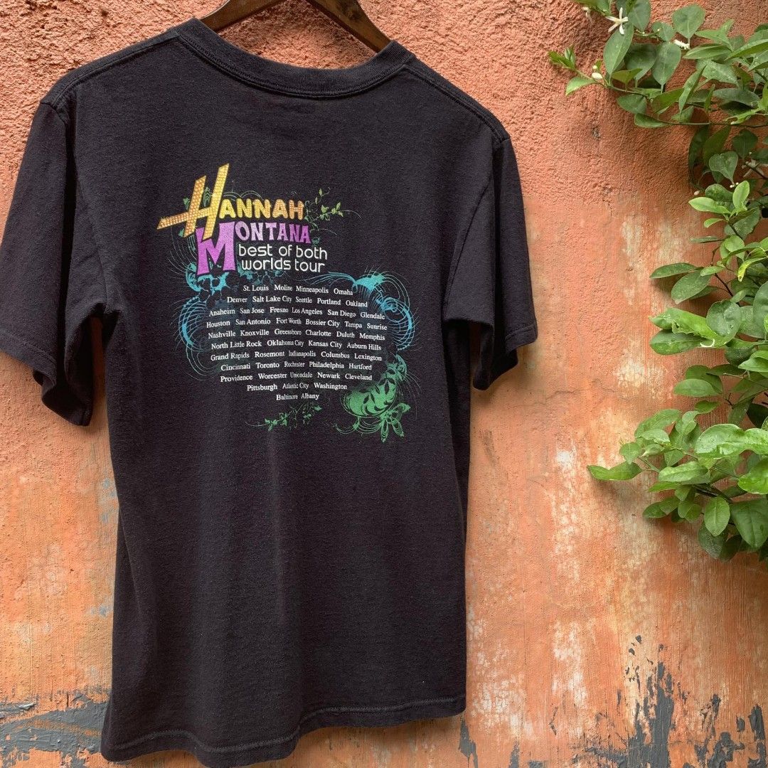 Hannah Montana Best of Both Worlds Tour, Men's Fashion, Tops & Sets ...