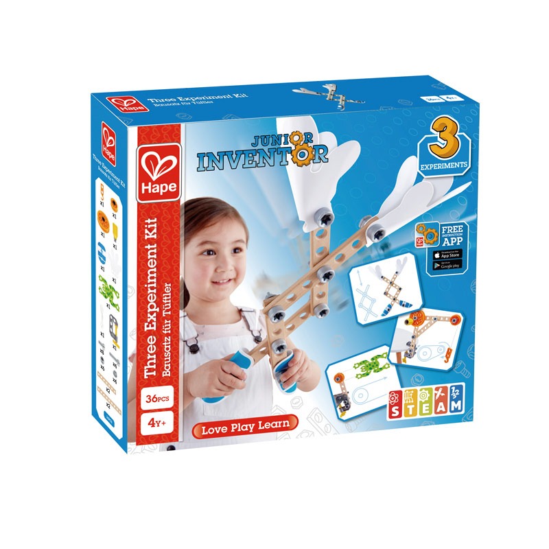 Hape Three Experiment Kit, E3030, Hobbies & Toys, Toys & Games on Carousell