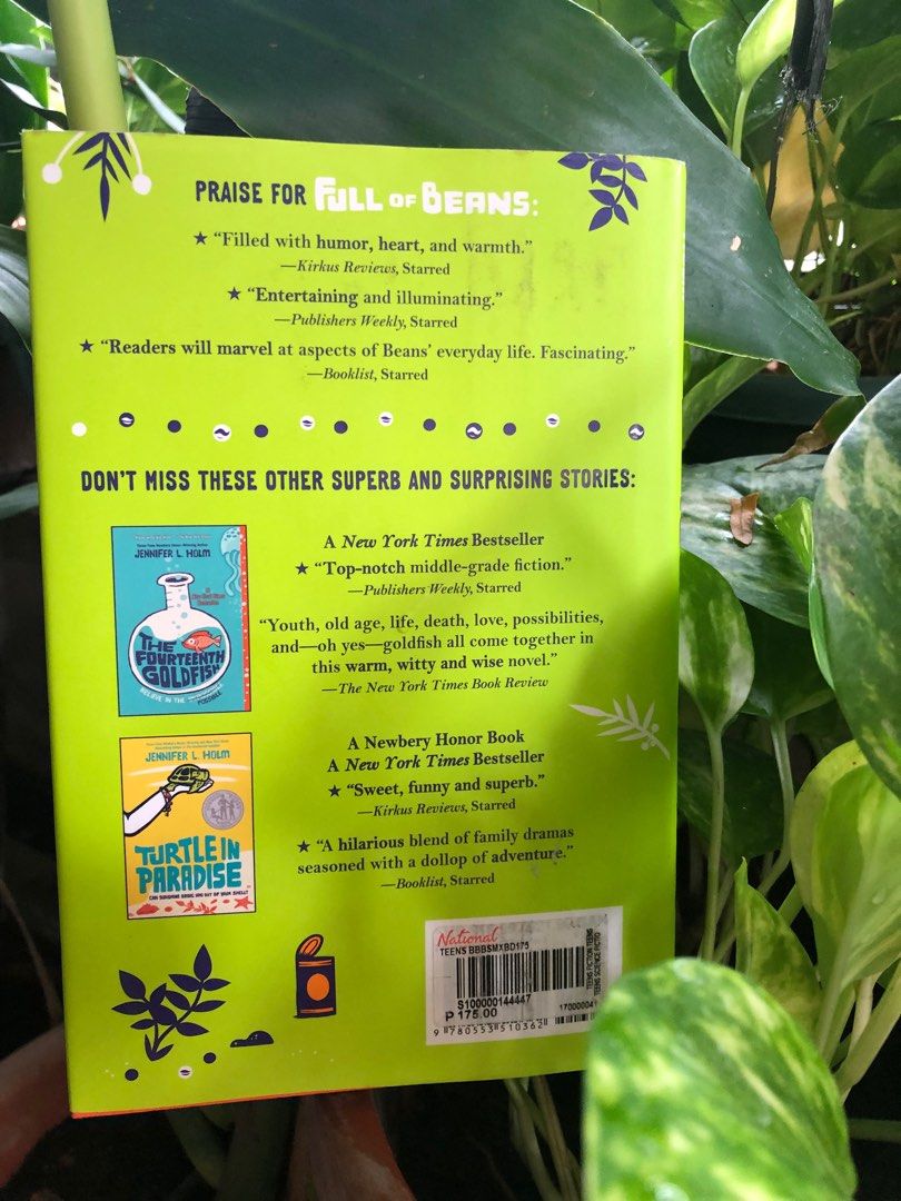 (Hardbound) Full of Beans by Jennifer Holm on Carousell