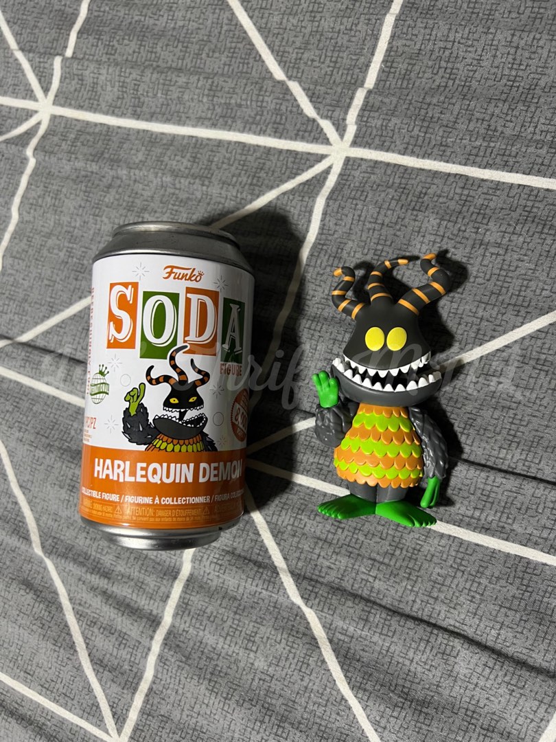 Harlequin Demon Nightmare Before Christmas Funko Soda (Authentic) on ...