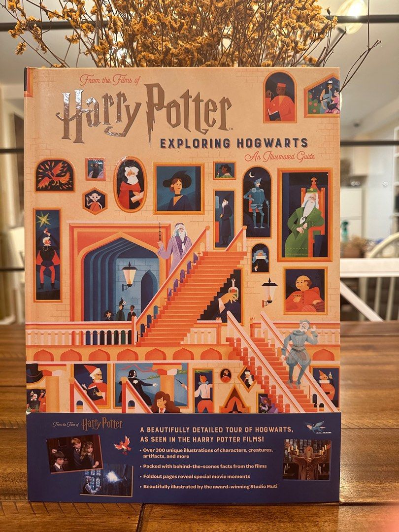 Harry Potter Exploring Hogwarts (An Illustrated Guide), Hobbies & Toys ...