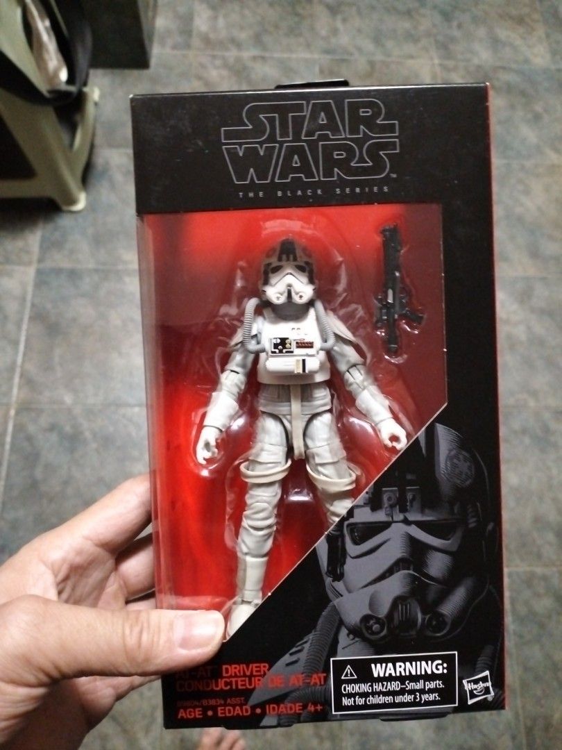 Hasbro Star Wars Black Series AT-AT Driver NOT Darth Vader Anakin ...