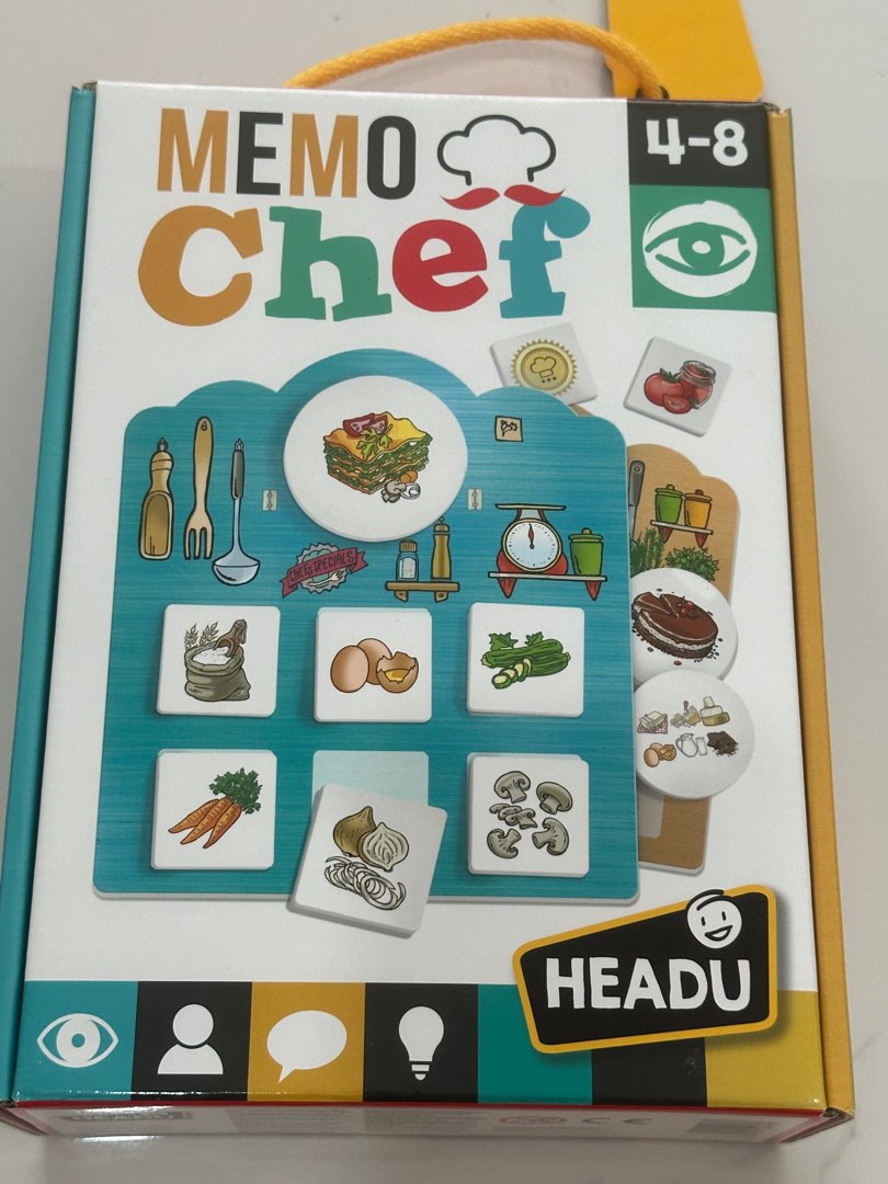 Headu Memo Chef for 4 to 8 years old (kids and toddlers educational ...