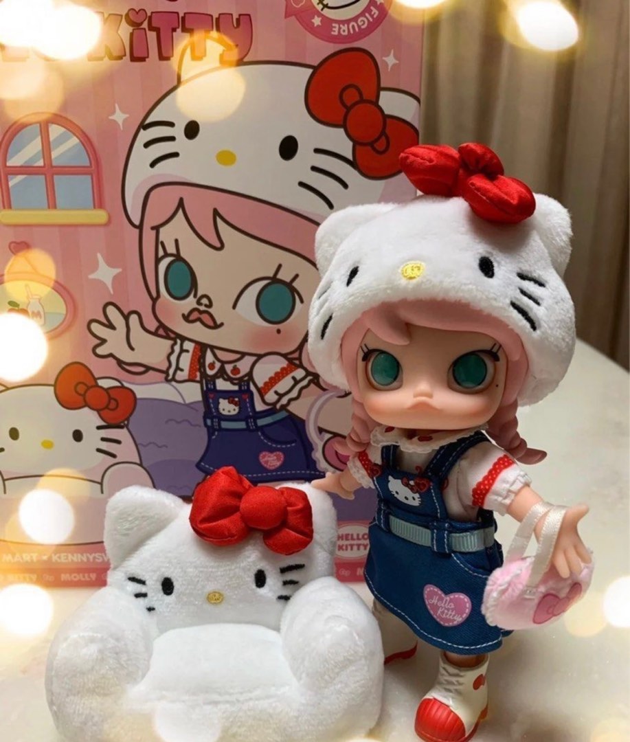 hello kitty popmart molly bjd labubu, 興趣及遊戲, 玩具 & 遊戲類 - Carousell