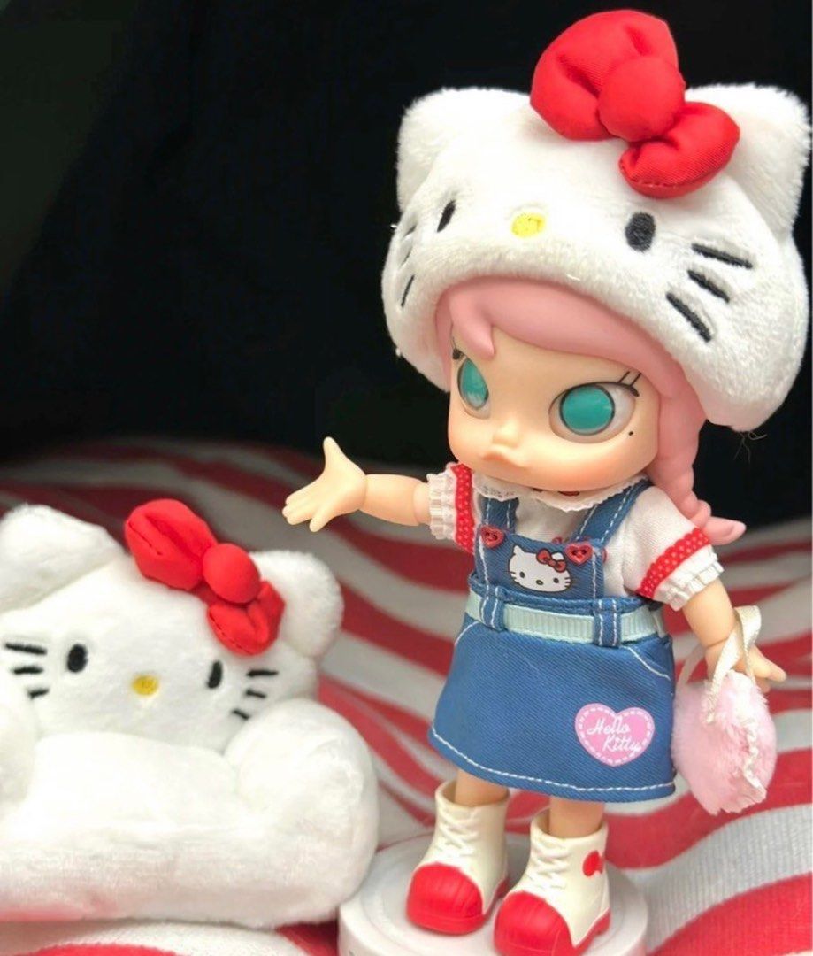 hello kitty popmart molly bjd labubu, 興趣及遊戲, 玩具 & 遊戲類 - Carousell