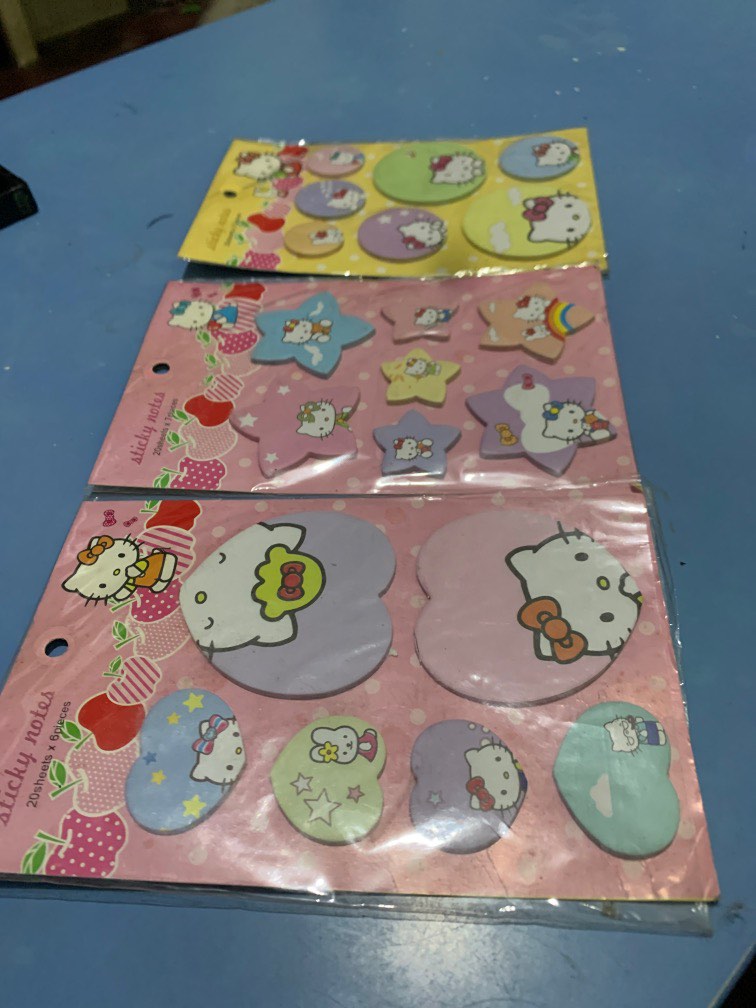 hello kitty sticky notes take all on Carousell