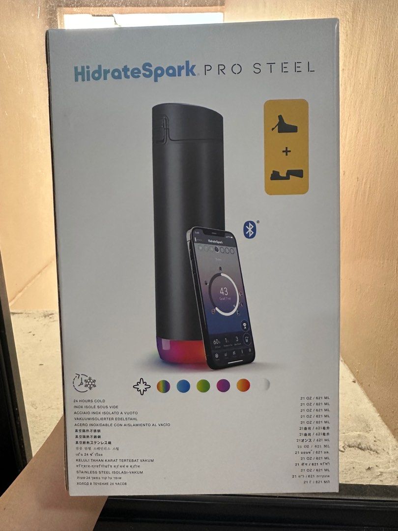 hidrate spark pro steel 21oz, Mobile Phones & Gadgets, Other Gadgets on Carousell