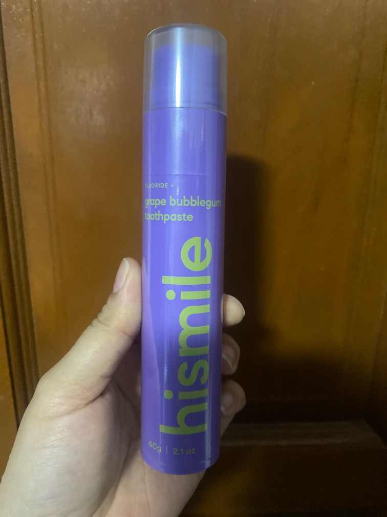 HiSmile Grape Bubblegum Toothpaste, Beauty & Personal Care, Oral Care ...