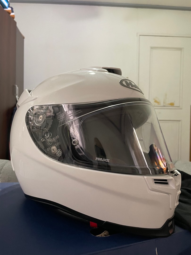 HJC Rpha 70 Pearl White Ryan, Motorbikes, Motorbike Parts & Accessories ...