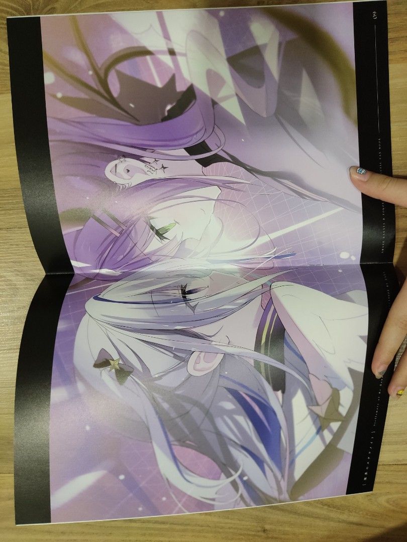 (HOLOLIVE) Kanata and Towa mini artbook by Nana, Hobbies & Toys, Books ...