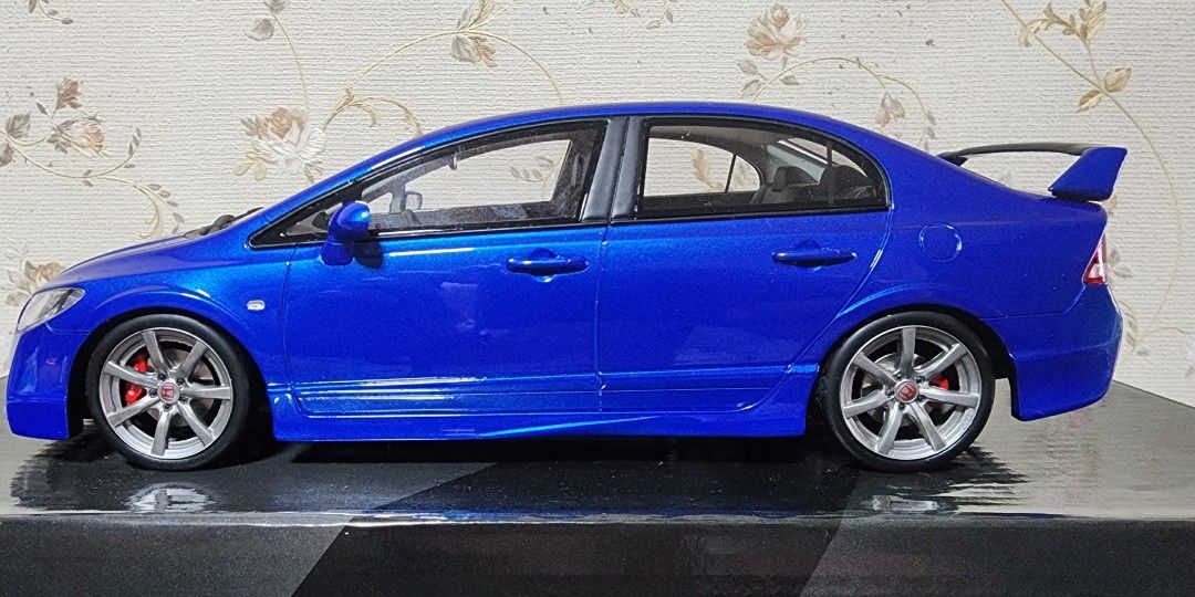 HONDA CIVIC (FD2) TYPE R OTTO 1:18 BLUE, Hobbies & Toys, Toys & Games ...