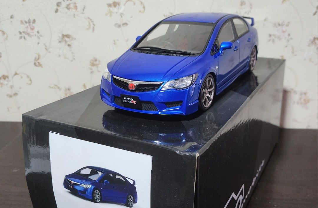 HONDA CIVIC (FD2) TYPE R OTTO 1:18 BLUE, Hobbies & Toys, Toys & Games ...