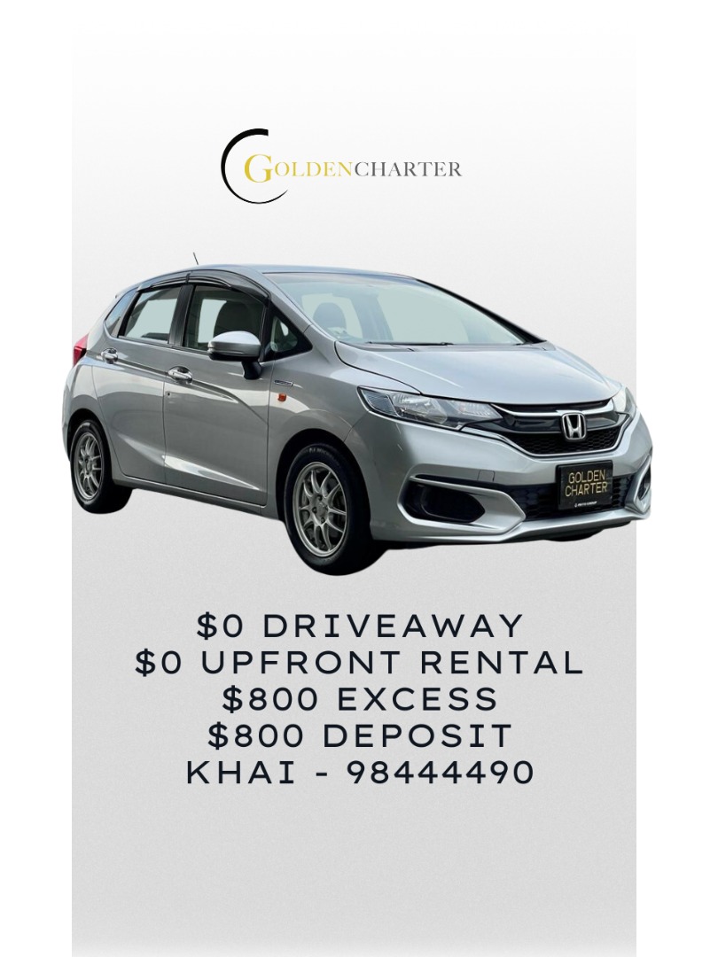 HONDA FIT HYBRID RENTAL GOJEK FLEET PARTNER PHV READY | PERSONAL USE ...