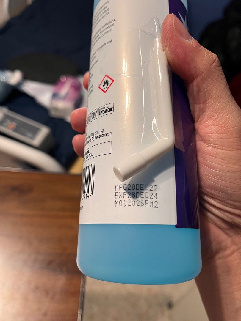 Hospicare antiseptic hand rub (4 bottles), Beauty & Personal Care ...